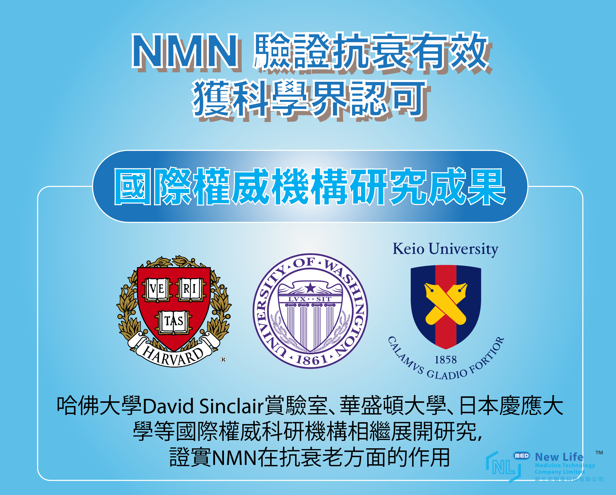 NewLife NMN 15000 60粒 - New Life Medicine Technology